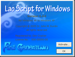 -:Thoob-Software4U:-: Lao Script 6.0.4 + key